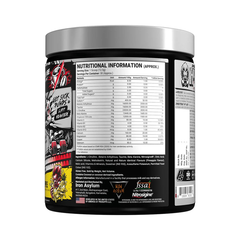 Hyde Xtreme Pre-Workout India | 15 Servings Starter Pack | Try Before ...